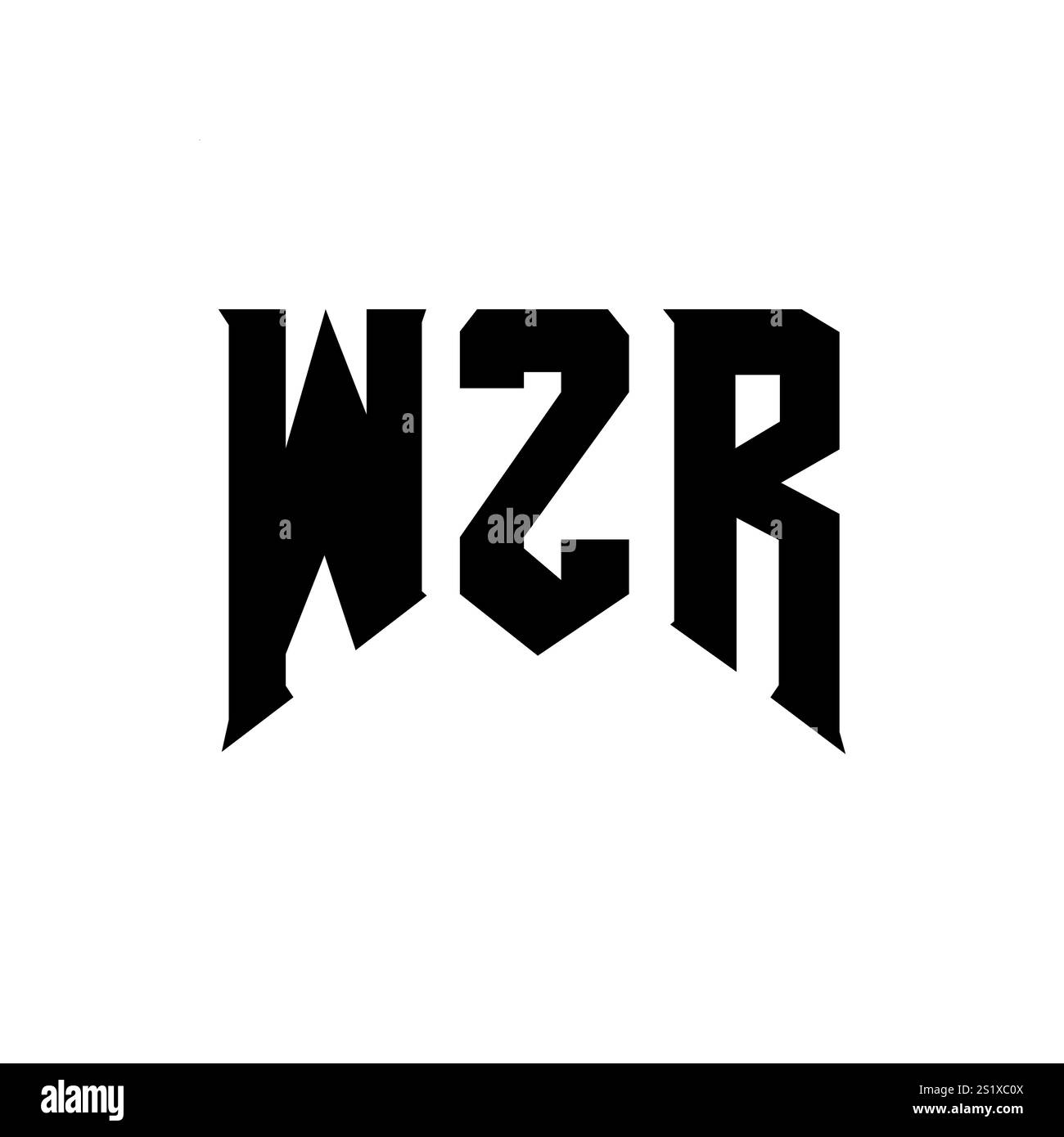 Wzr tech logo Stock Vector Images - Alamy