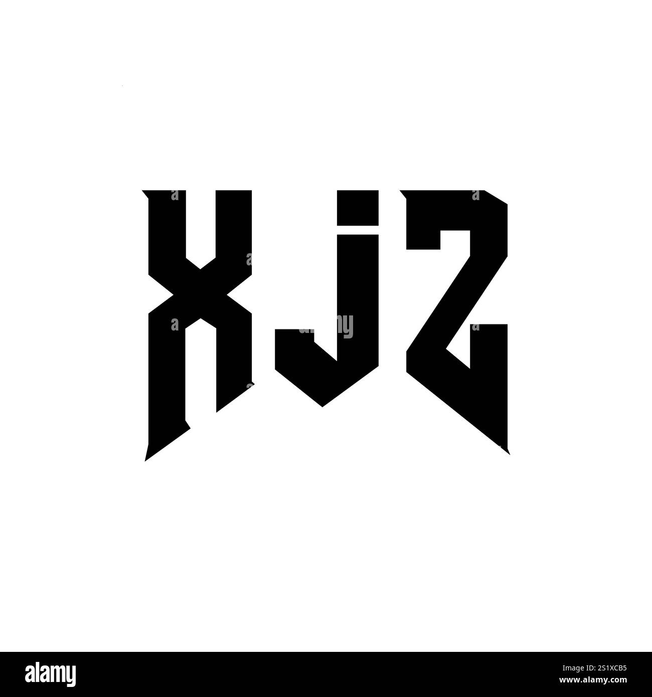 Xjz logo design hi-res stock photography and images - Alamy