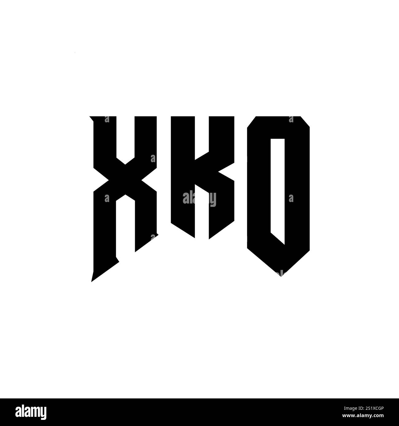 Xko logo design hi-res stock photography and images - Alamy