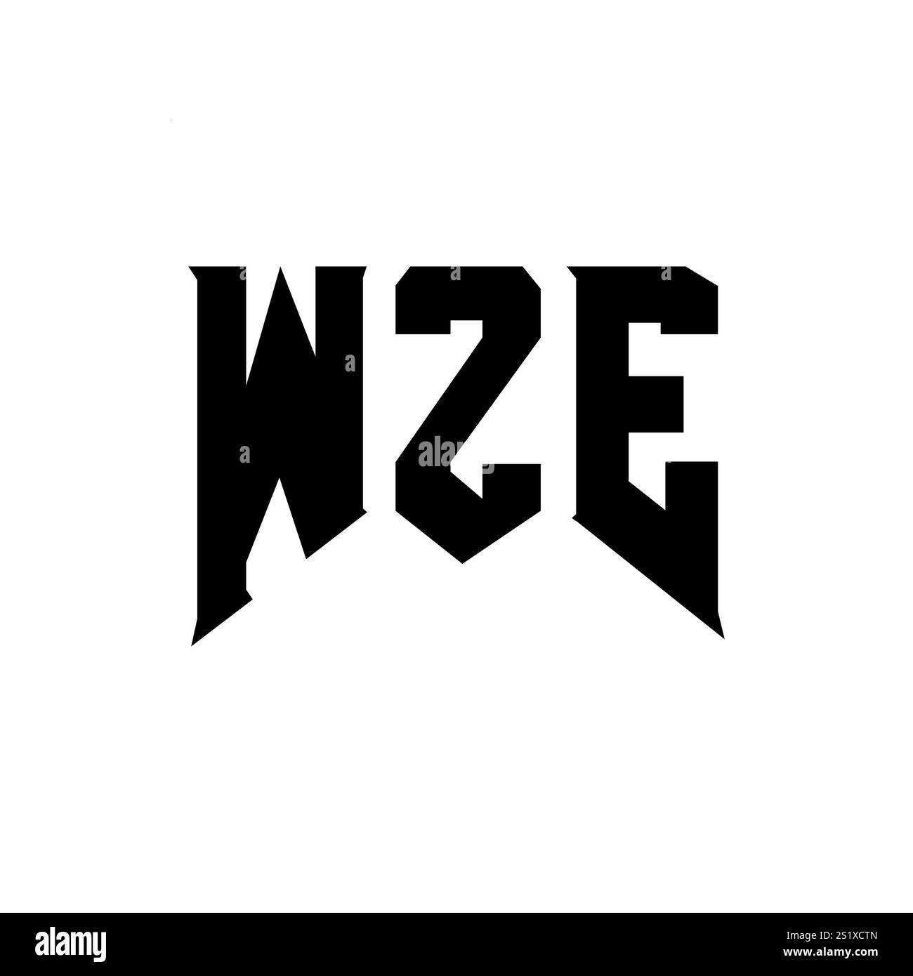 Wze business company logo Stock Vector Images - Alamy