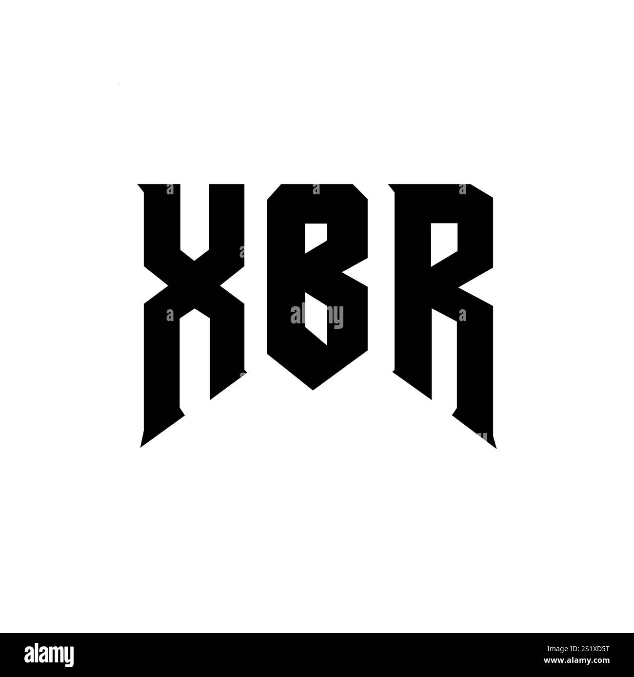 Xbr logo design hi-res stock photography and images - Alamy