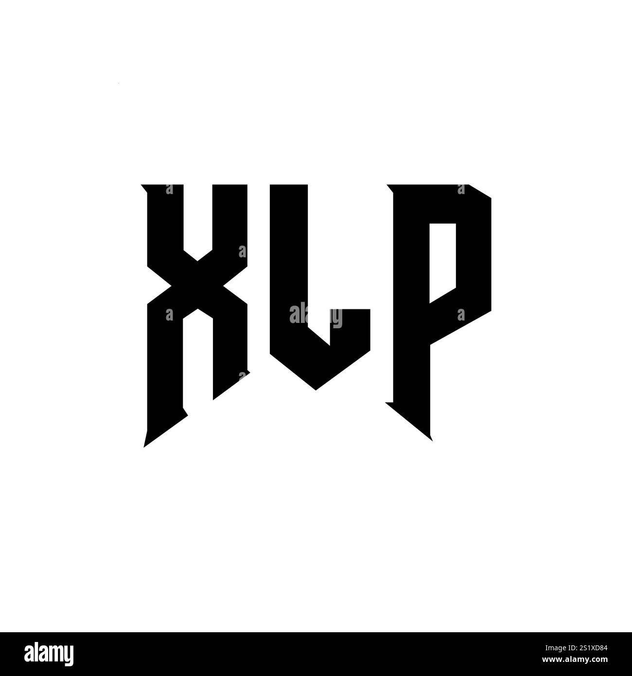 XLP letter logo design for technology company. XLP logo design black ...