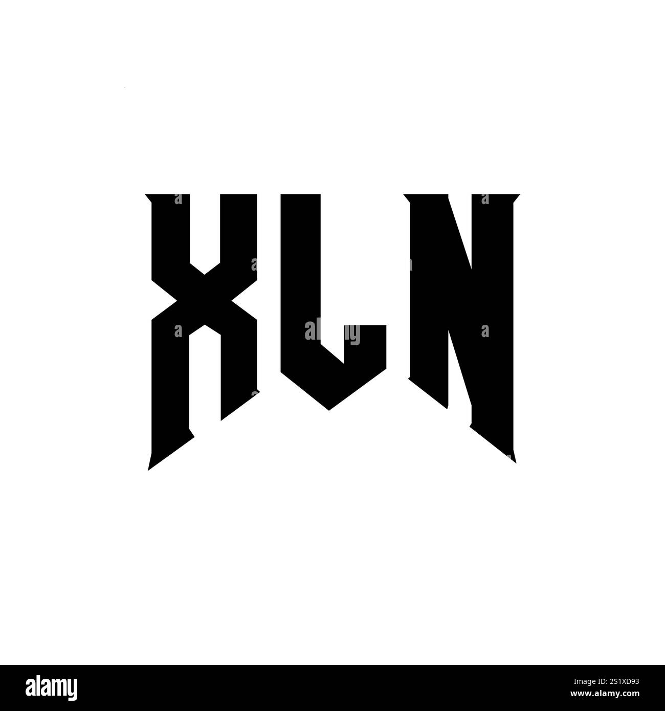 Xln logo design hi-res stock photography and images - Alamy