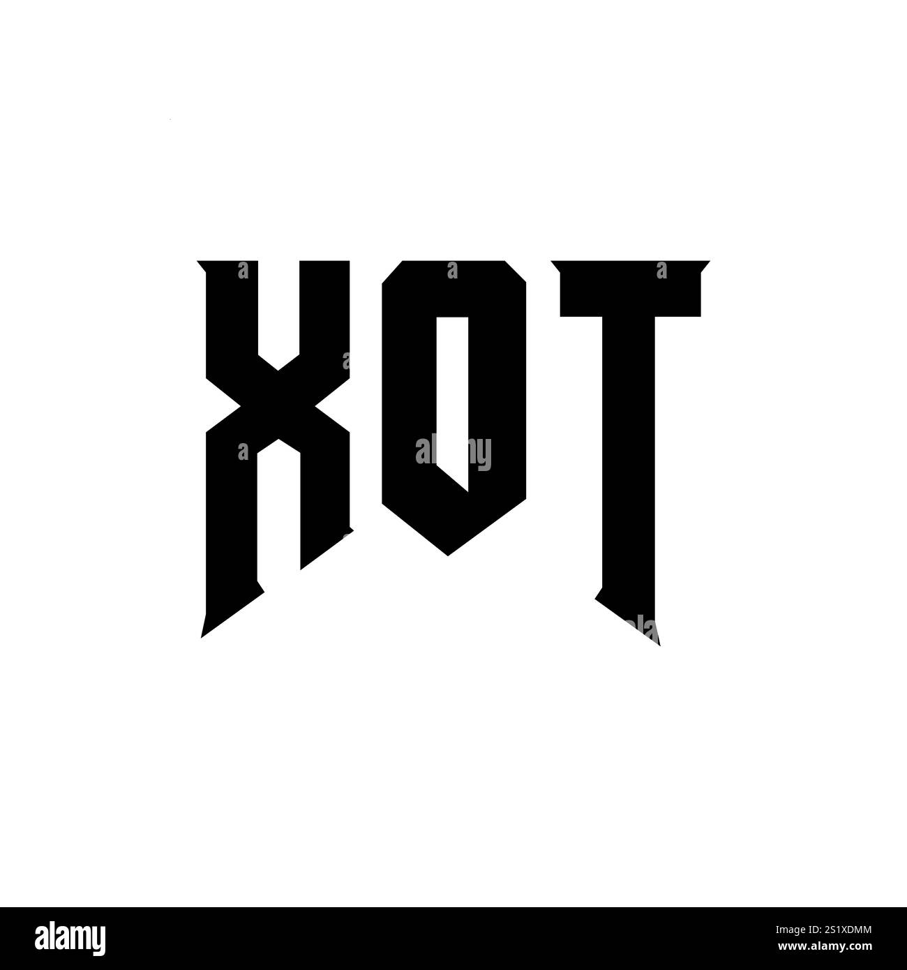 Xot logo design hi-res stock photography and images - Alamy