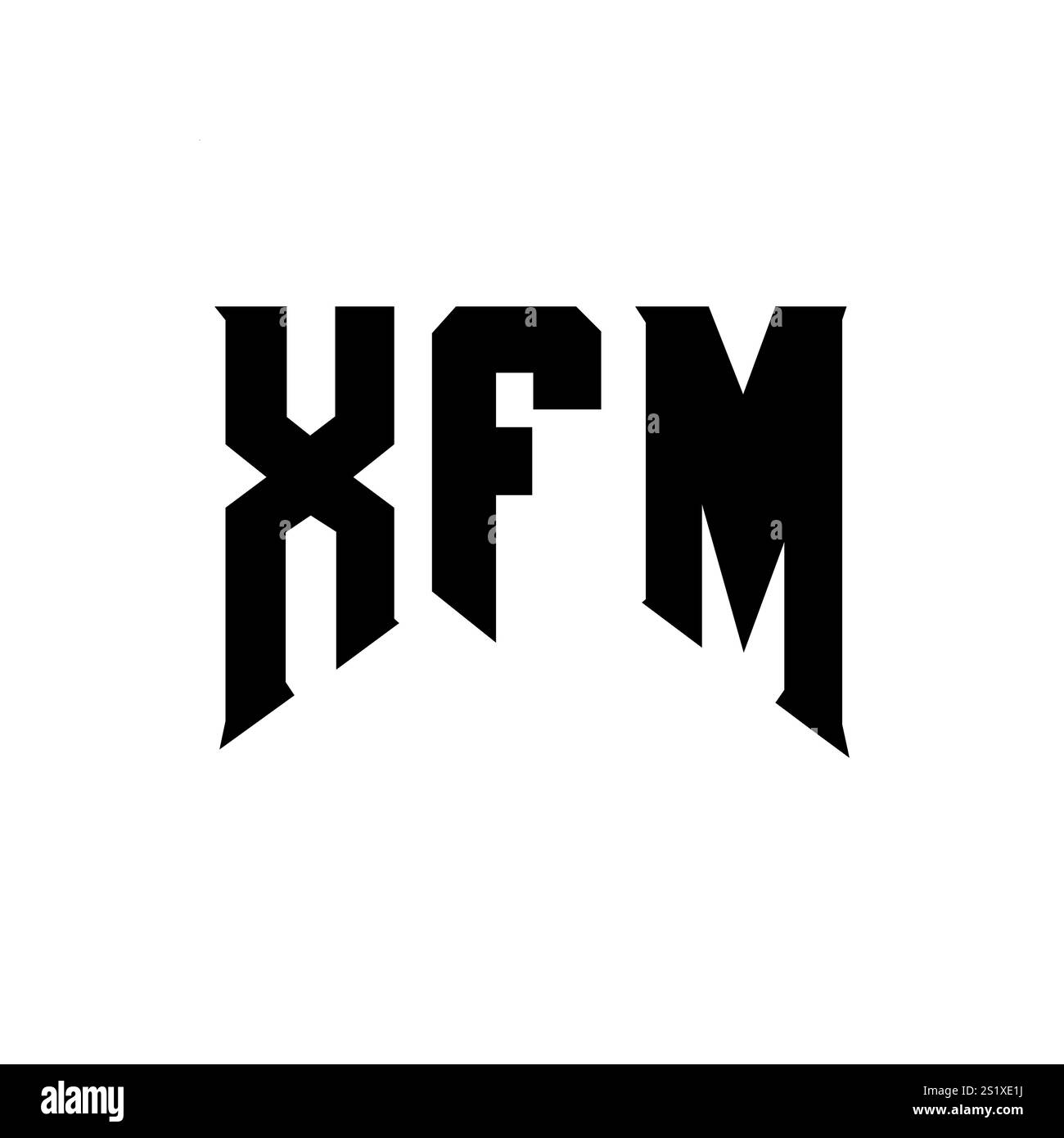 Xfm logo design Stock Vector Images - Alamy