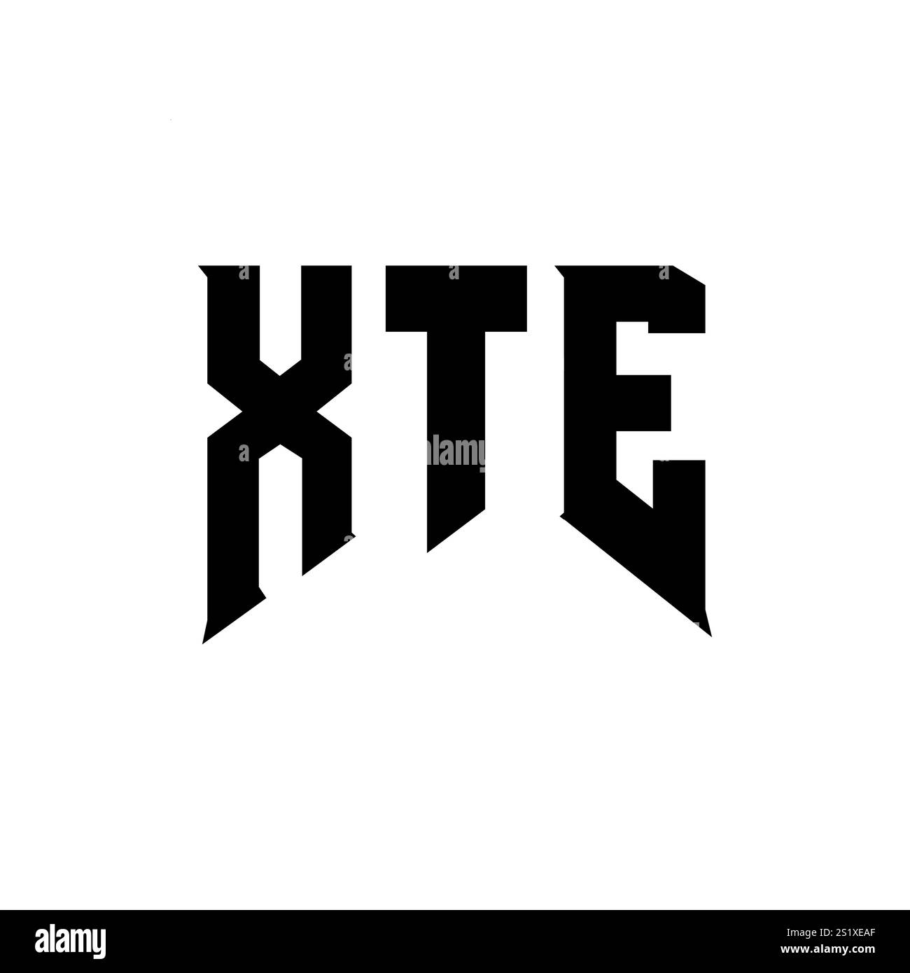 Xte business company logo hi-res stock photography and images - Alamy