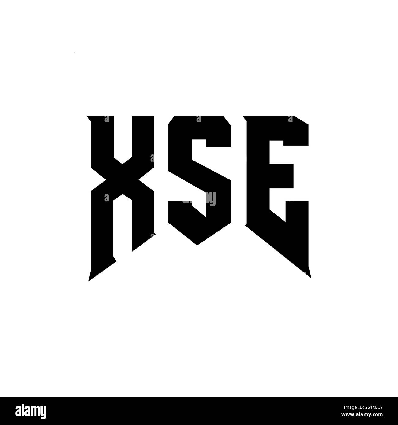 Xse logo design hi-res stock photography and images - Alamy