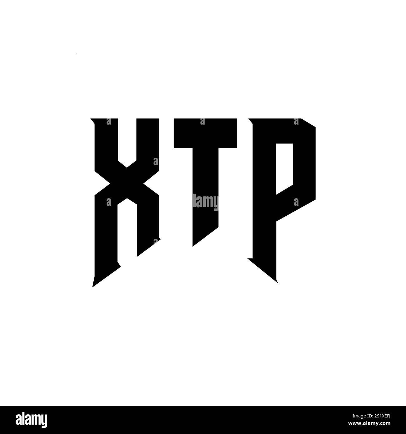 Xtp logo design hi-res stock photography and images - Alamy
