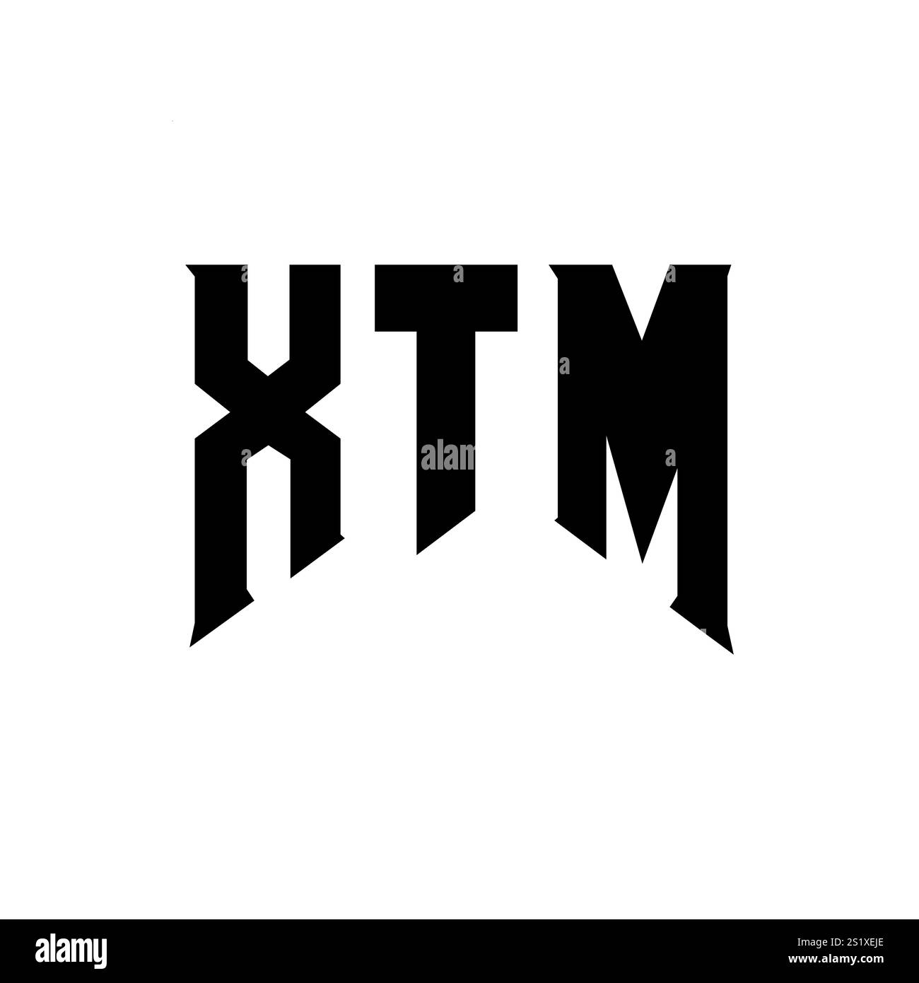 XTM letter logo design for technology company. XTM logo design black ...