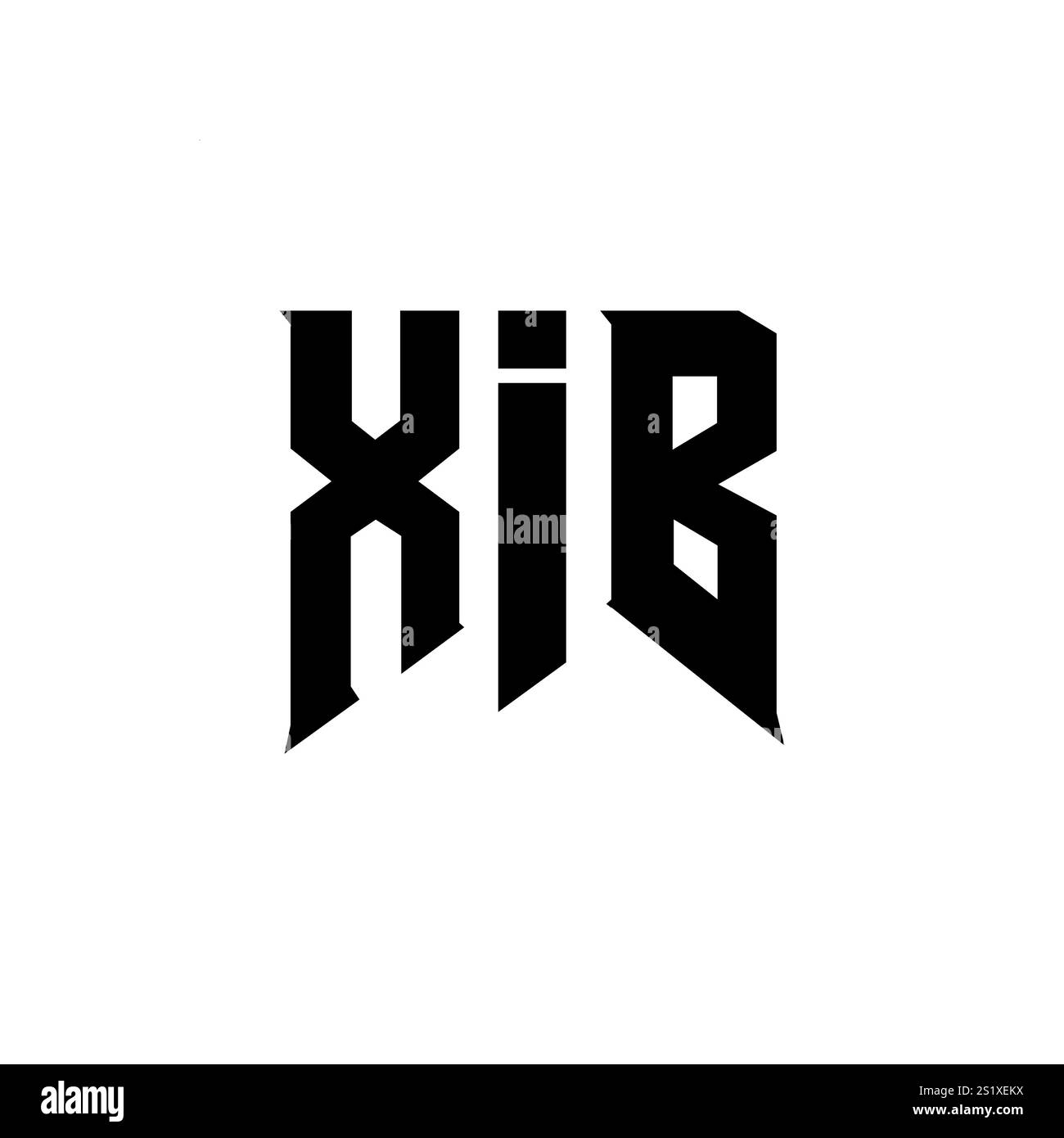 Xib logo design hi-res stock photography and images - Alamy