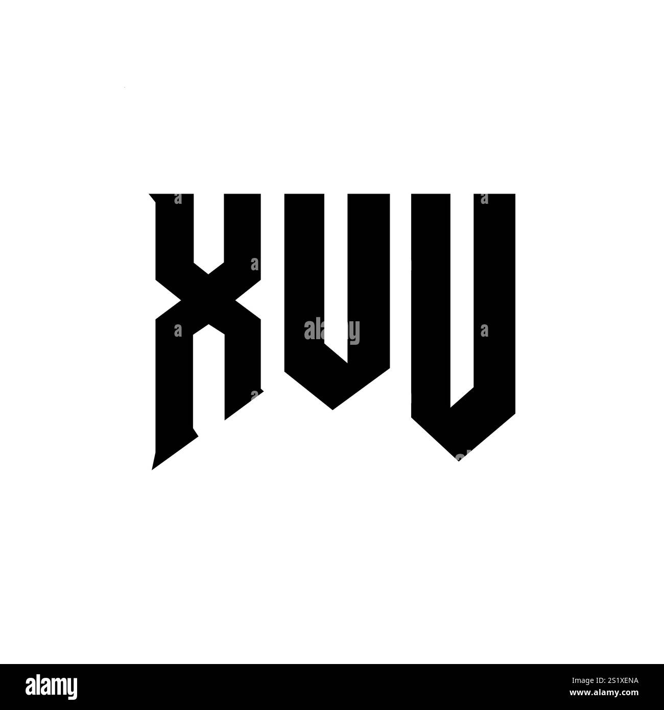 Xuu logo design hi-res stock photography and images - Alamy