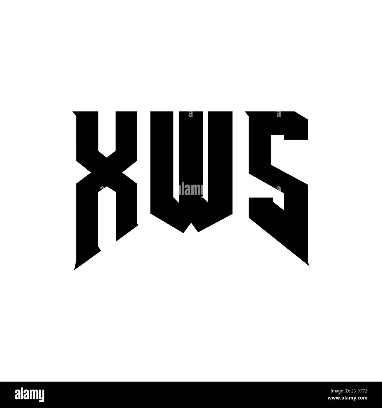 Xws logo design hi-res stock photography and images - Alamy