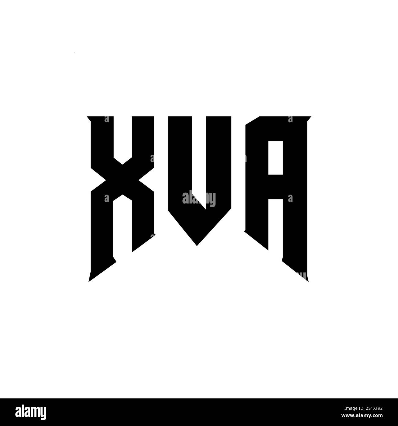 Xva logo design hi-res stock photography and images - Alamy