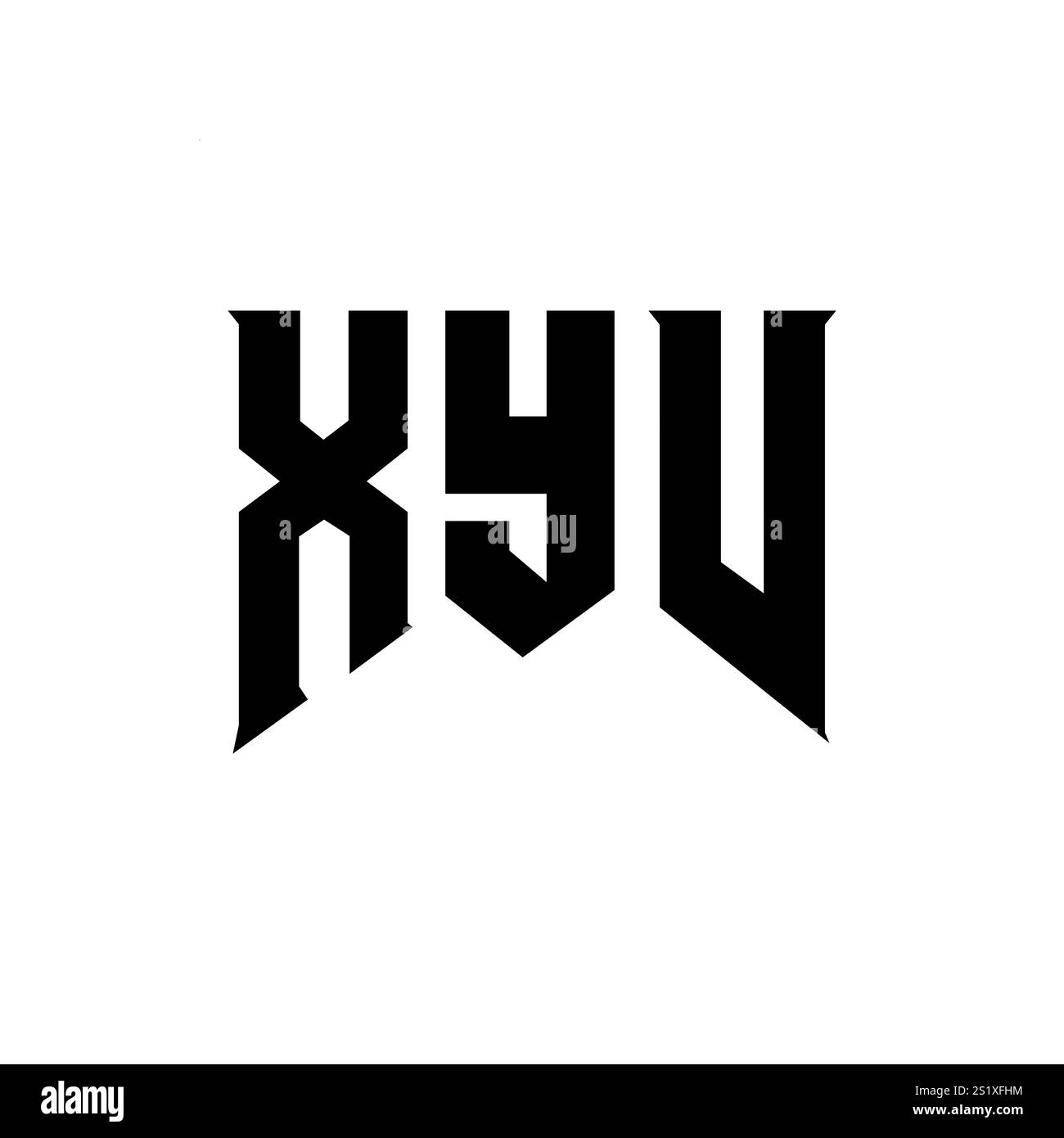 Xyv logo design hi-res stock photography and images - Alamy