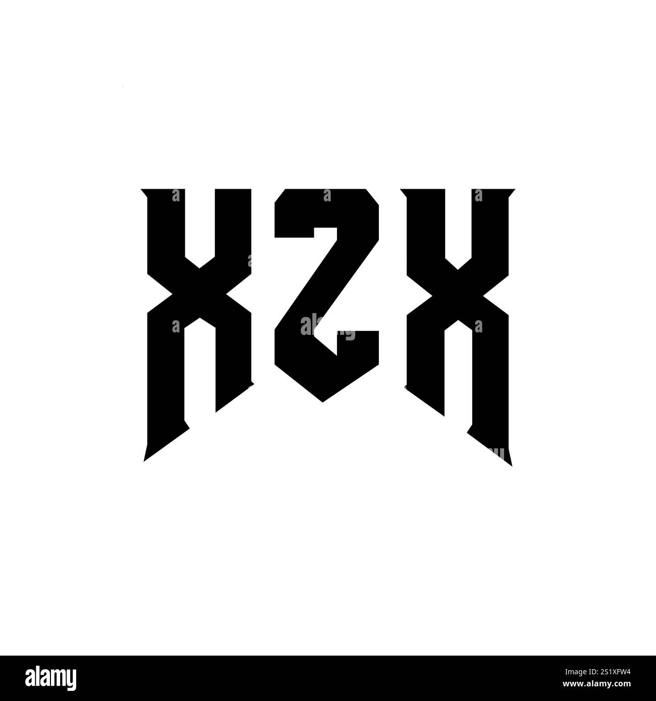 Xzx logo design Cut Out Stock Images & Pictures - Alamy