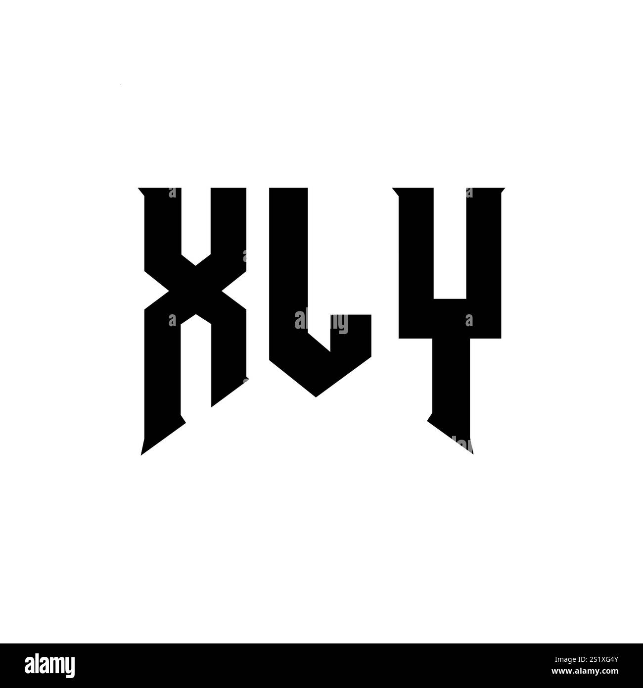 Xly logo design hi-res stock photography and images - Alamy