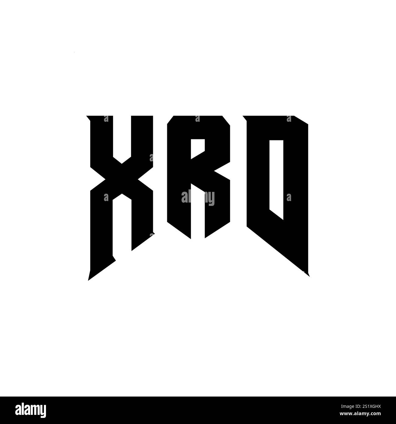 XRD letter logo design for technology company. XRD logo design black ...