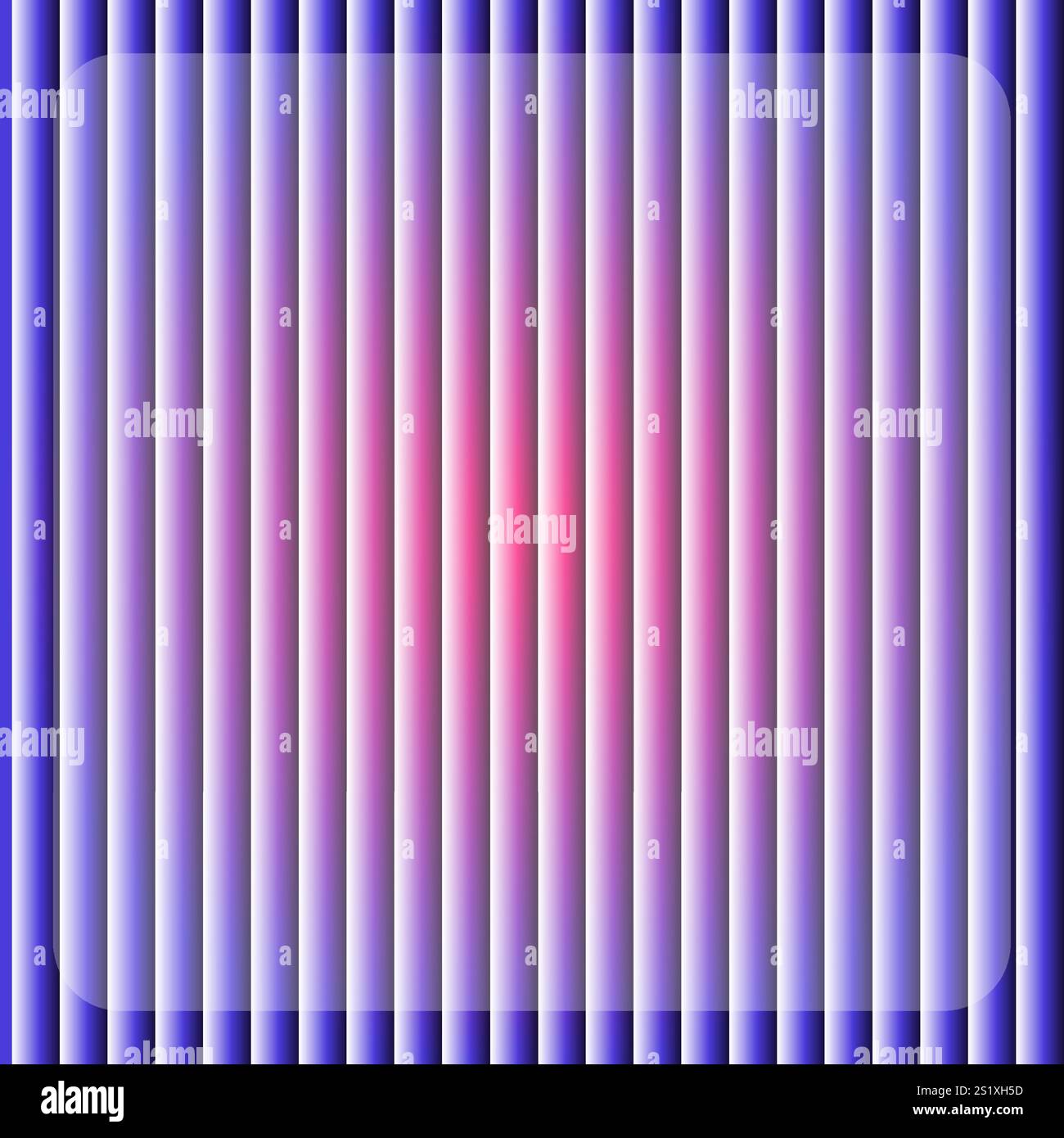 Blue red radial abstract background with vertical pipes and white pop ...