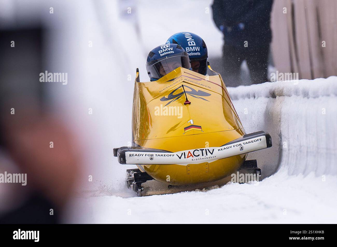 Winterberg, Germany. 05th Jan, 2025. Bobsleigh: World Cup, two-man ...