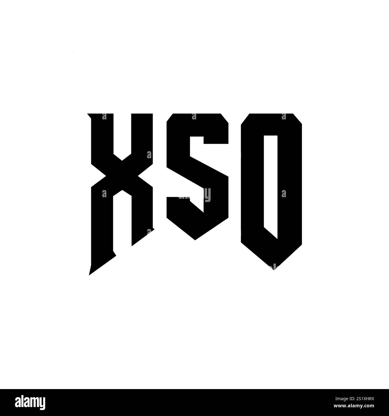 XSO letter logo design for technology company. XSO logo design black ...