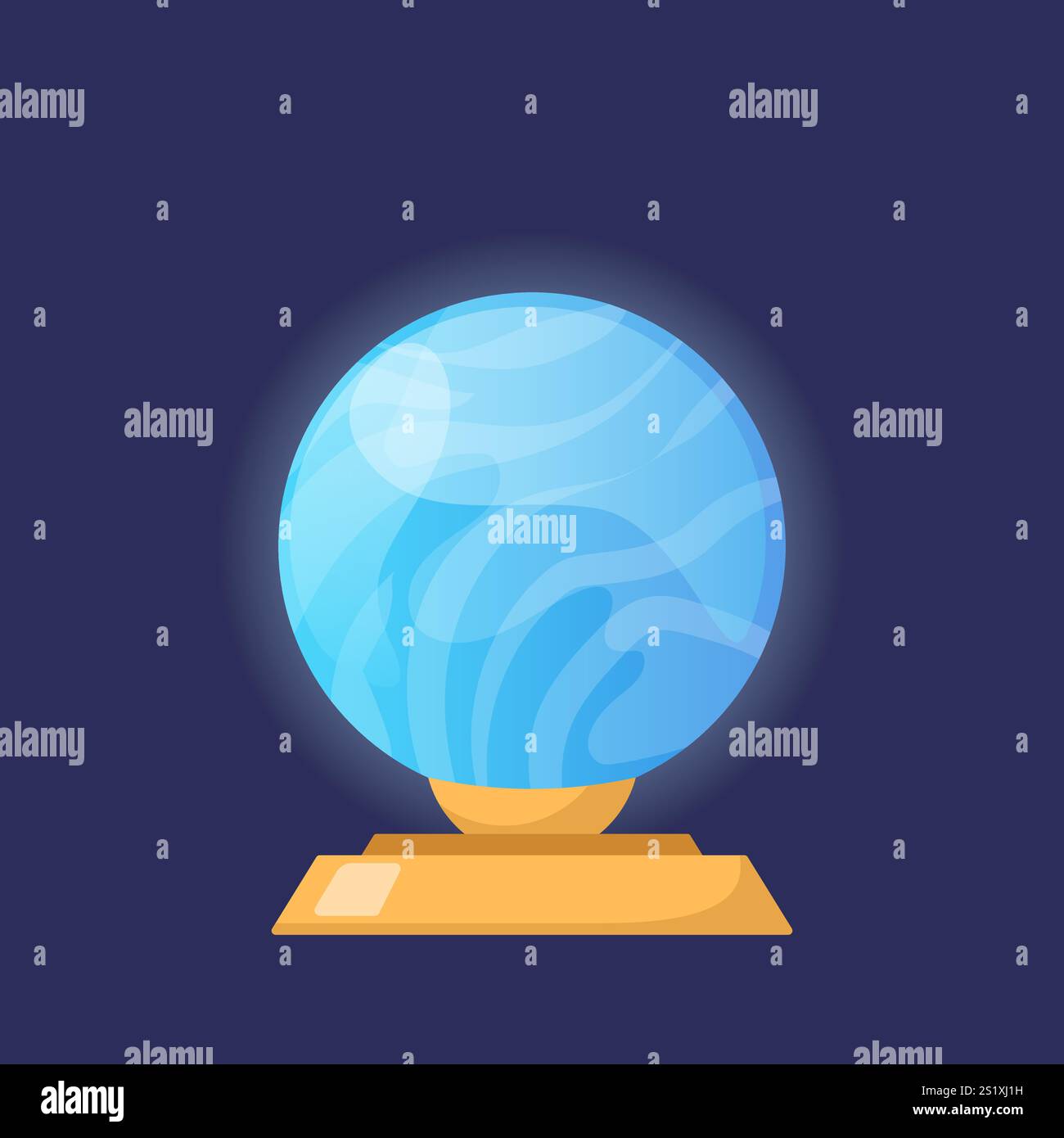 Crystal ball for fortune telling, magic tool of fortuneteller and ...
