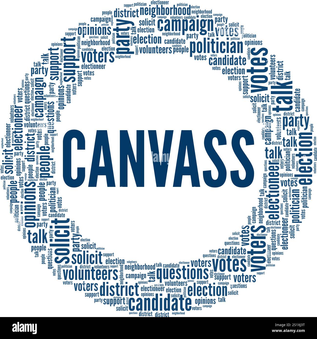 Canvass word cloud conceptual design isolated on white background Stock ...