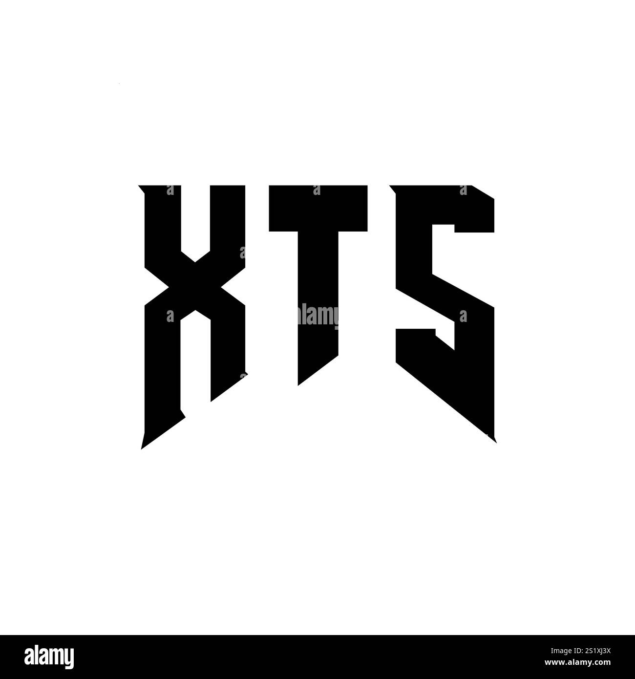 XTS letter logo design for technology company. XTS logo design black ...
