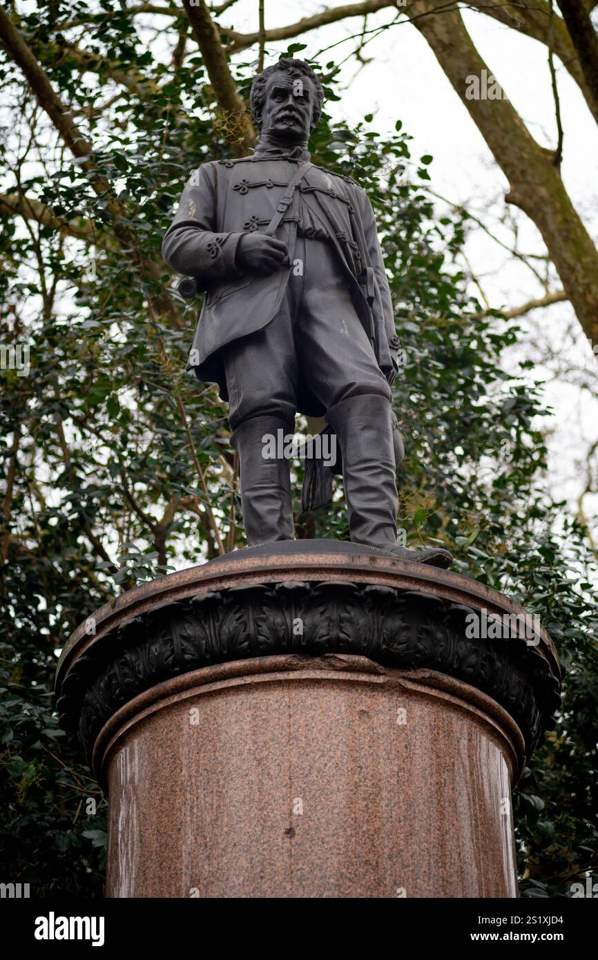 Sir Colin Campbell, Field Marshal Lord Clyde, statue, known as the ...