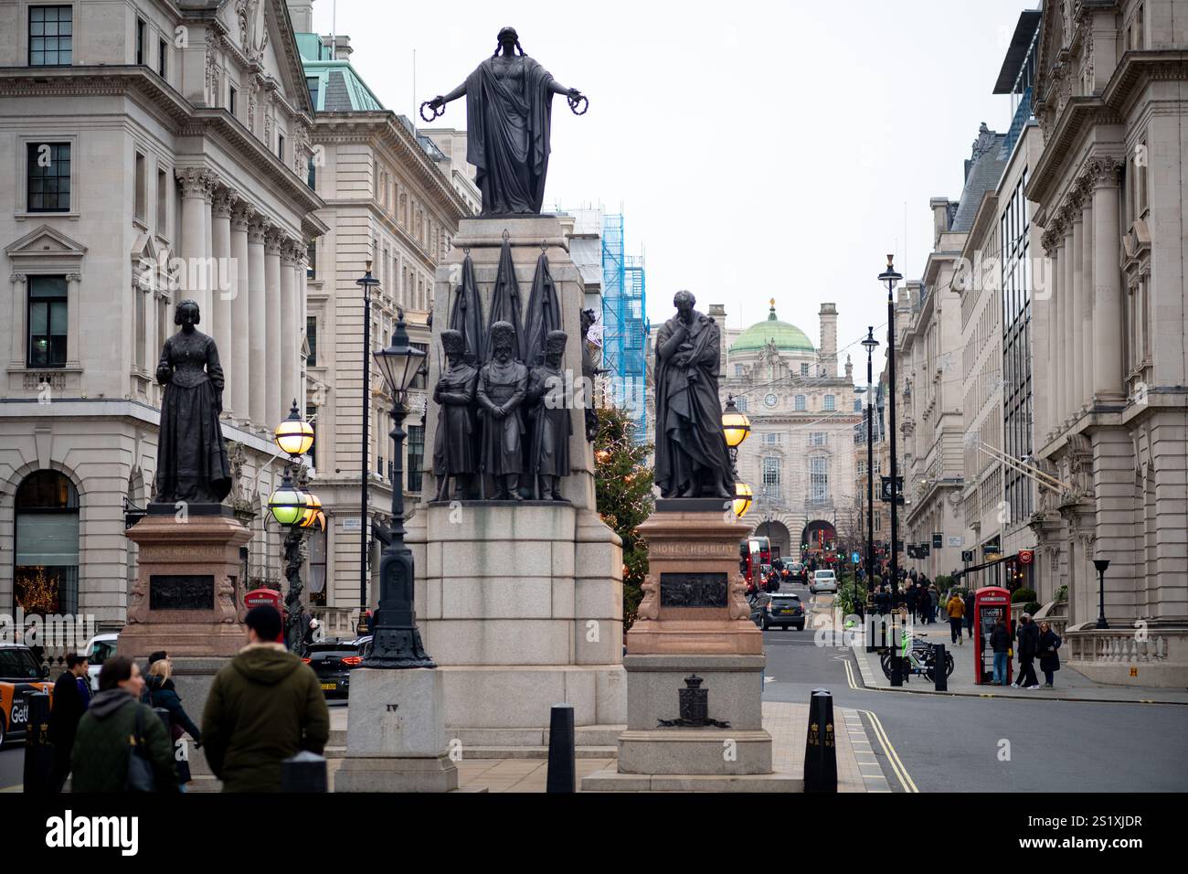 The Guards Memorial, Waterloo Place, London Stock Photo - Alamy