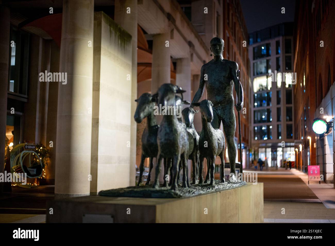 Paternoster sculpture by Elisabeth Frink in Paternoster Square, London ...