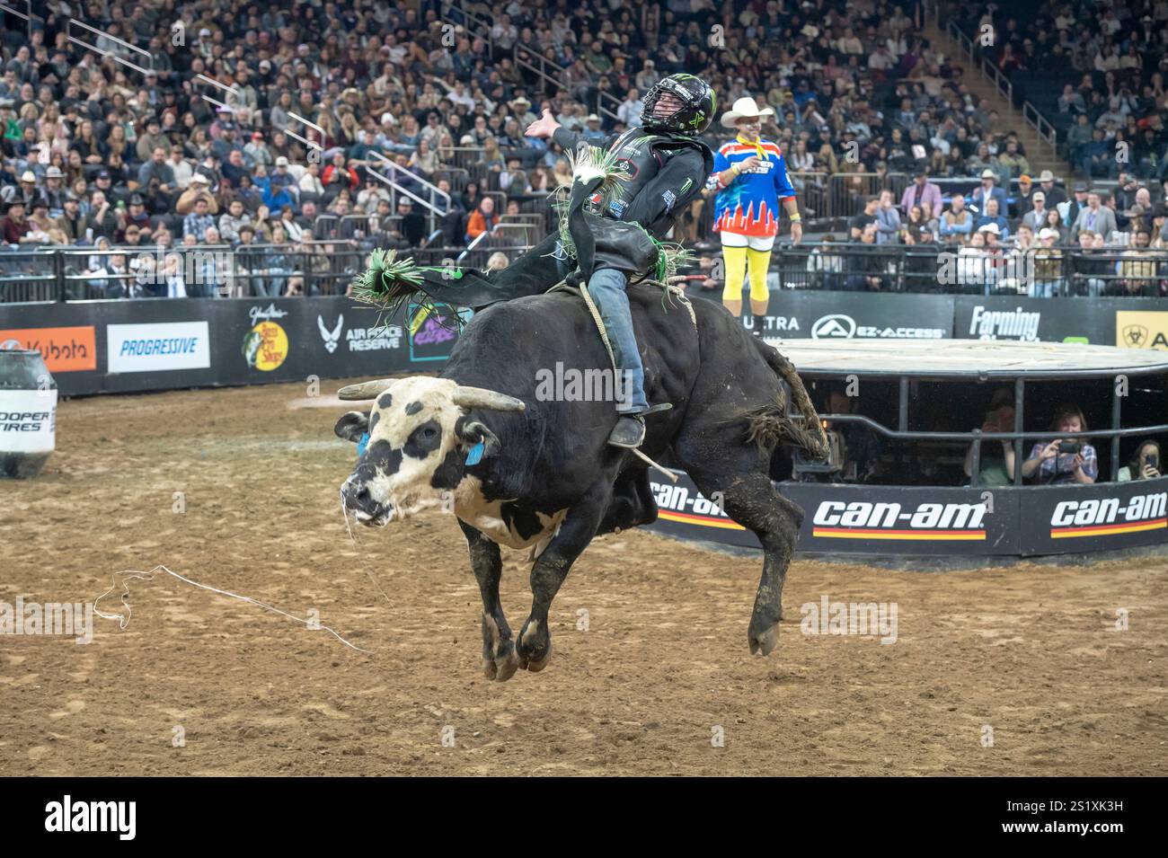 Boudreaux Campbell rides Goin' Solo during the second round of the ...
