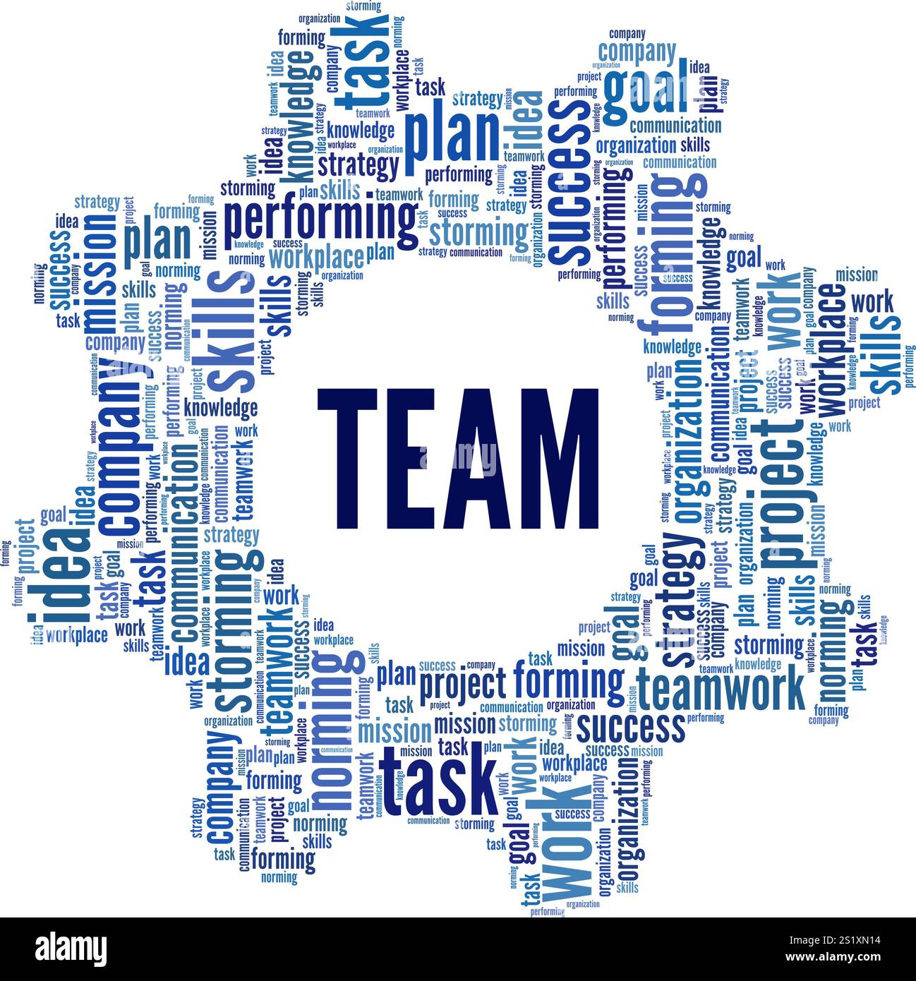 Team word cloud conceptual design isolated on white background Stock ...