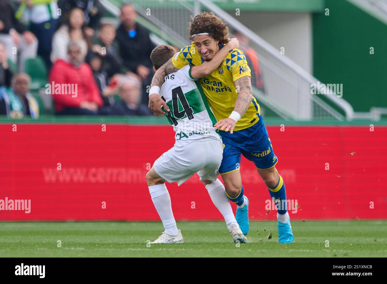 Elche, Spain. 05th Jan, 2025. ELCHE, SPAIN - JANUARY 5: Mika Mármol ...