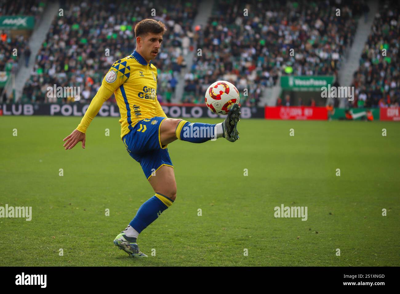 Spanish King Cup (Copa del Rey) soccer match Elche vs Las Palmas at ...
