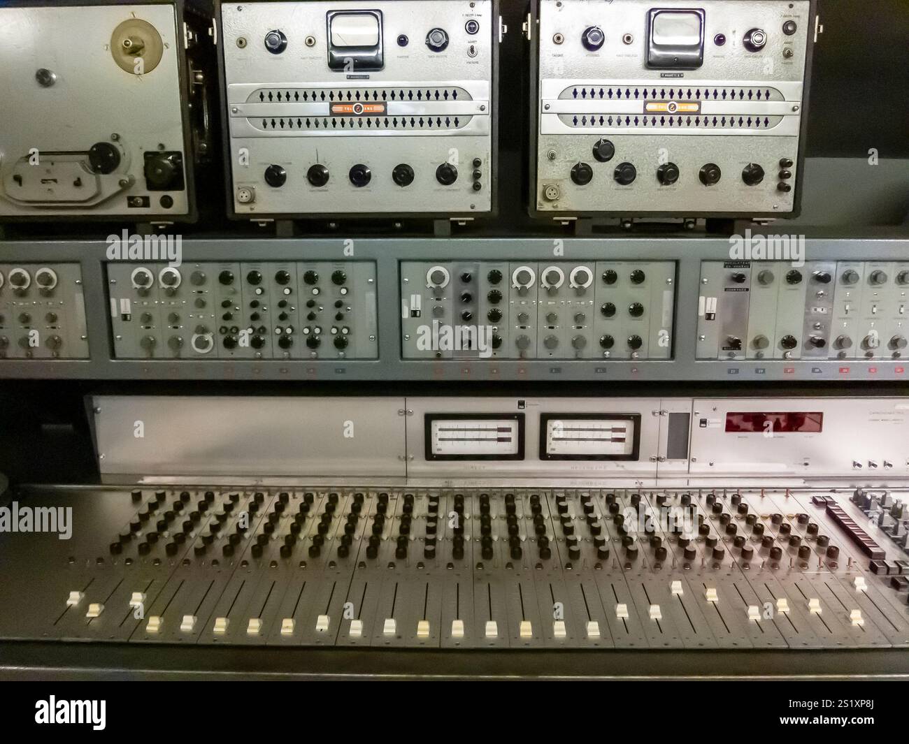 Paris, France, Close up, 1950s Music Studio, "Electroacoustic",Vintage ...