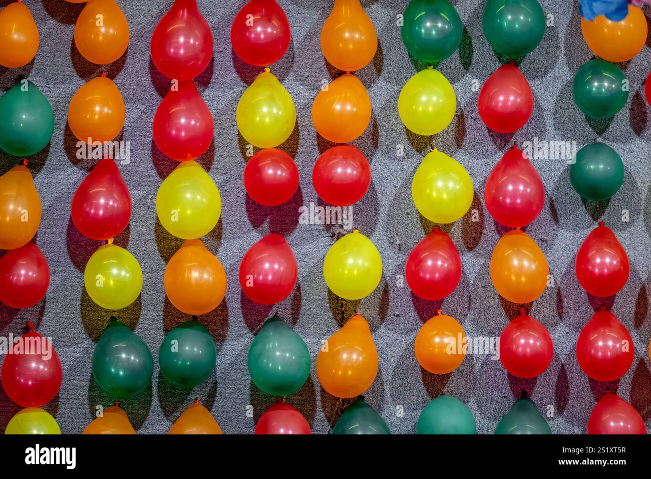 Balloon pop carnival game Stock Photo - Alamy