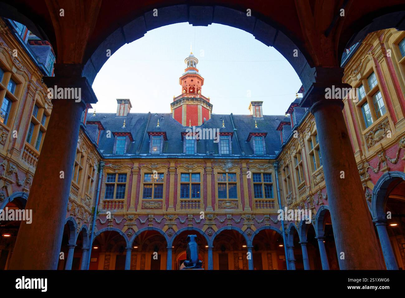 Old Stock Exchange flemish mannerist architecture style building on ...