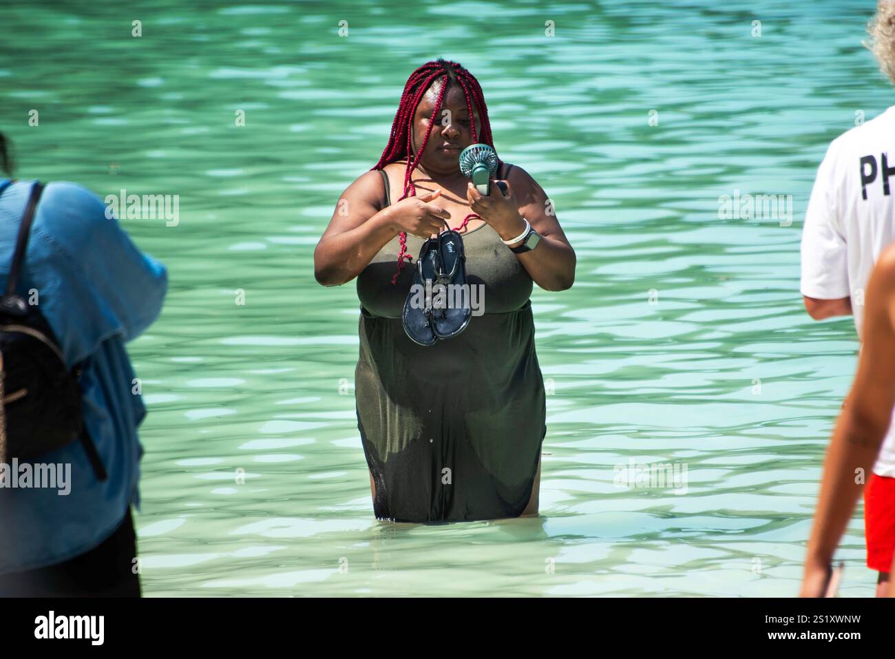 Tourists swarm Maya Bay’s iconic turquoise waters: a vibrant scene of ...