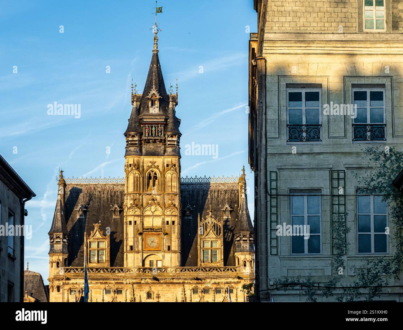 Margny-les-Compiegne is a beautiful town in France. Medieval town, old ...