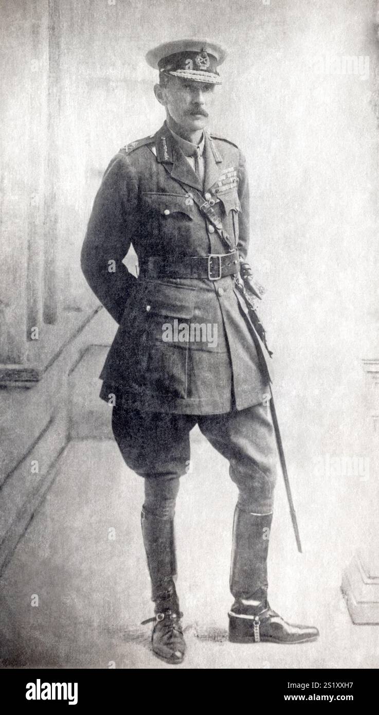 Lieutenant-general Horne during the First World War Stock Photo - Alamy