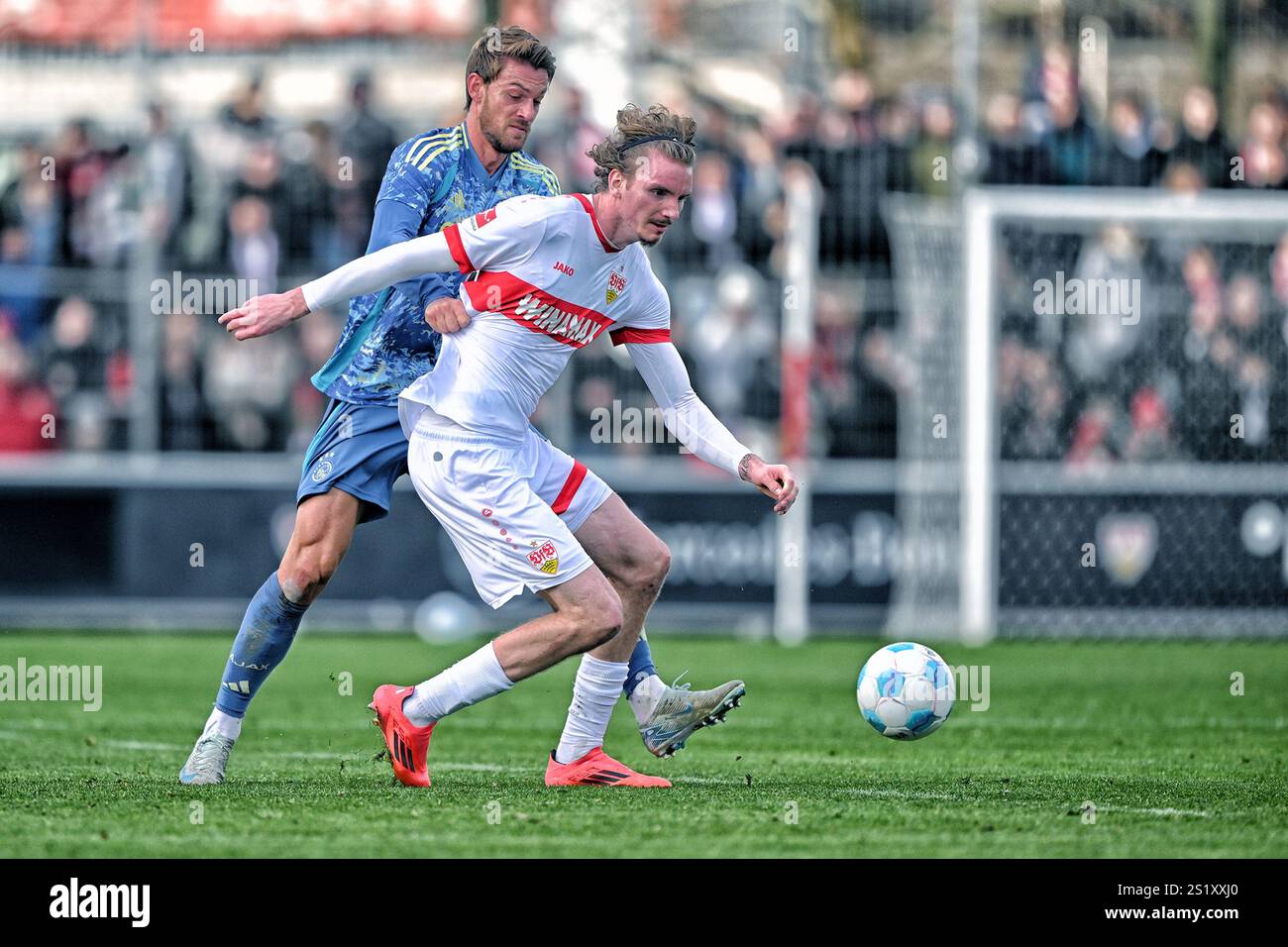 STUTTGART, 05-01-2025 , Robert Schlienz Stadium, Football season 2024/2025 Friendly match ...