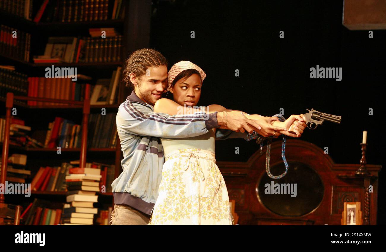 Reece Ritchie (Freddie), Pippa Bennett-Warner (Vicky) in VICTORY by ...