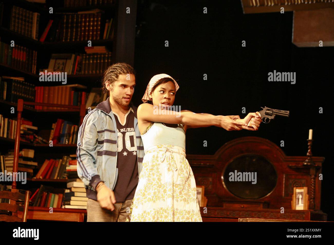 Reece Ritchie (Freddie), Pippa Bennett-Warner (Vicky) in VICTORY by ...