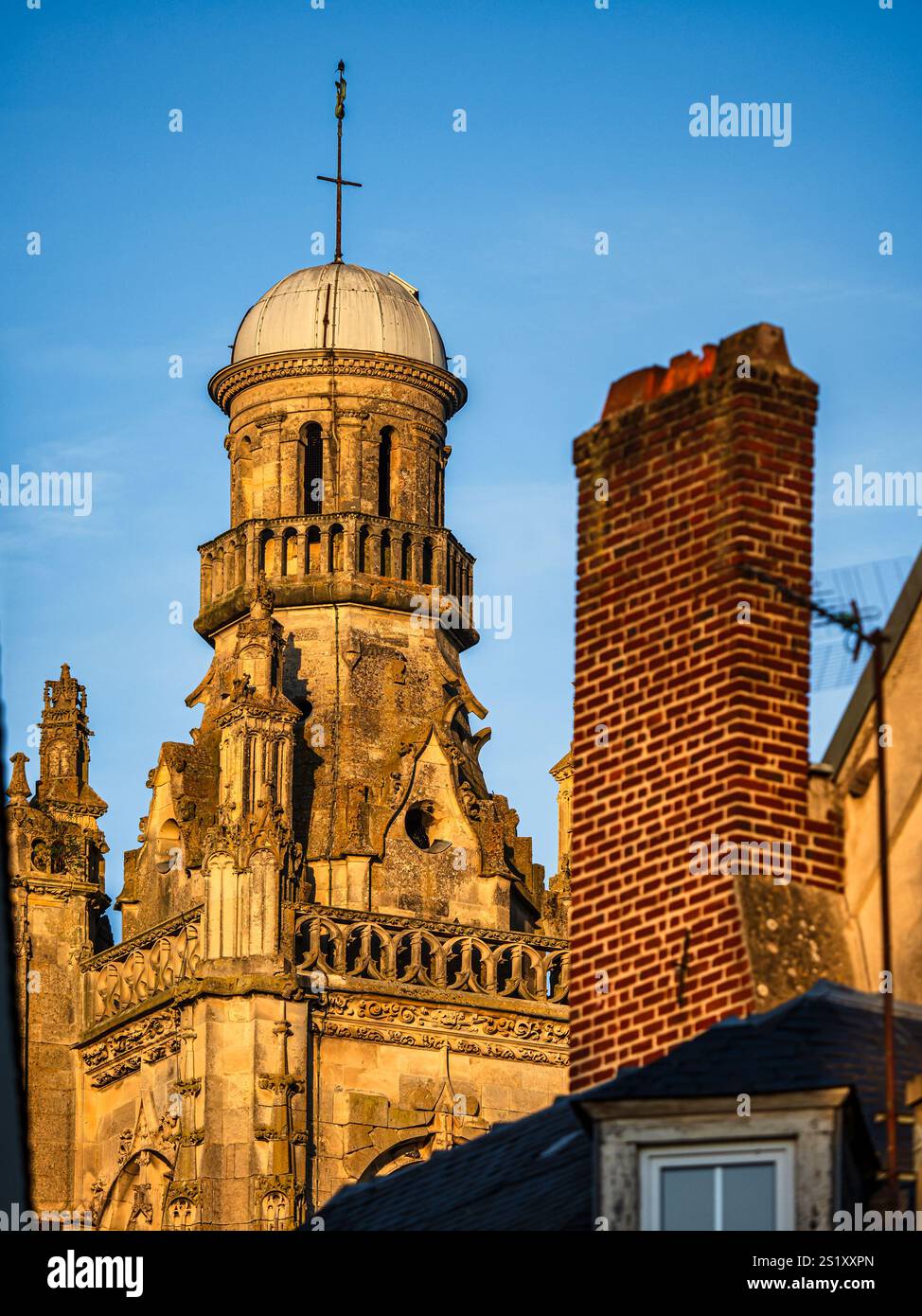 Margny-les-Compiegne is a beautiful town in France. Medieval town, old ...