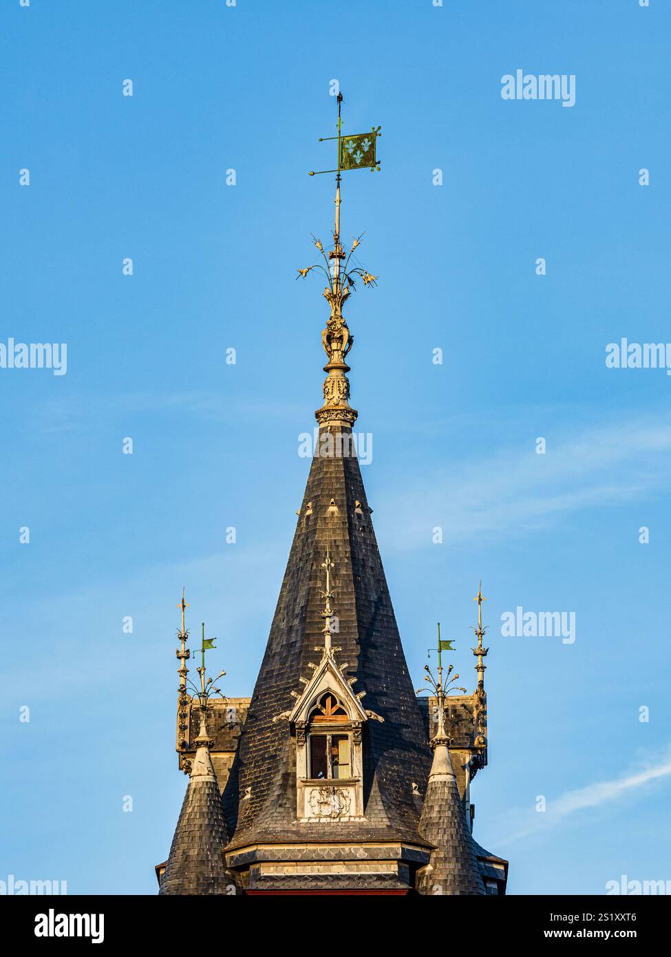 Margny-les-Compiegne is a beautiful town in France. Medieval town, old ...