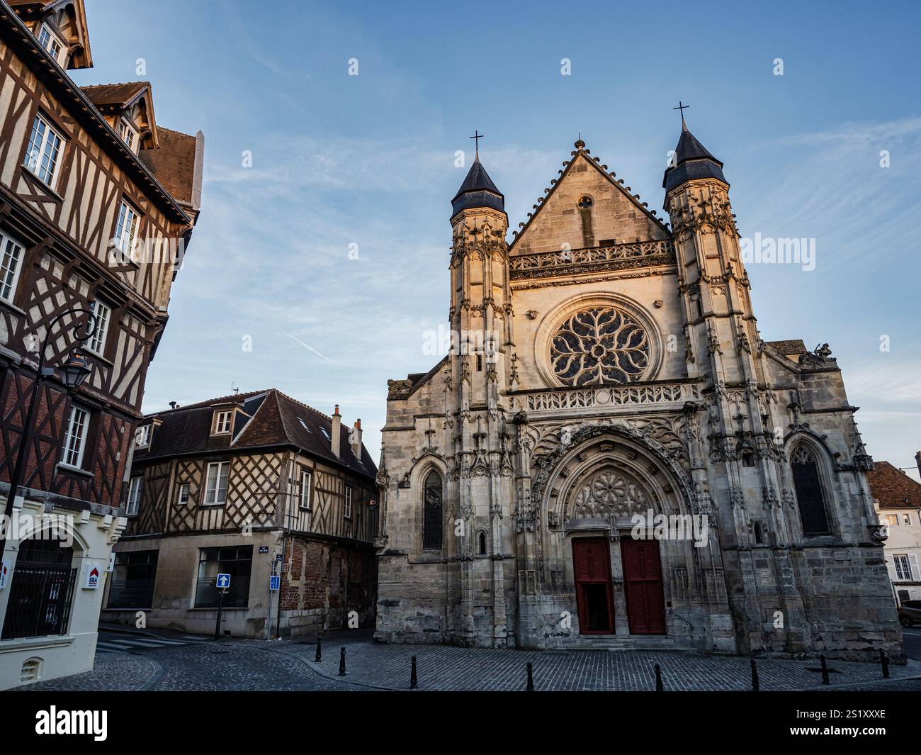 Margny-les-Compiegne is a beautiful town in France. Medieval town, old ...