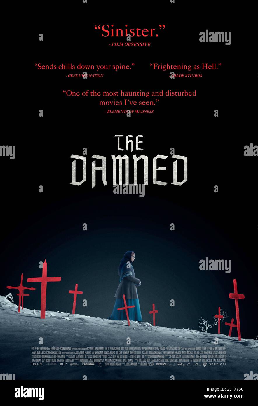 The Damned movie poster Stock Photo - Alamy