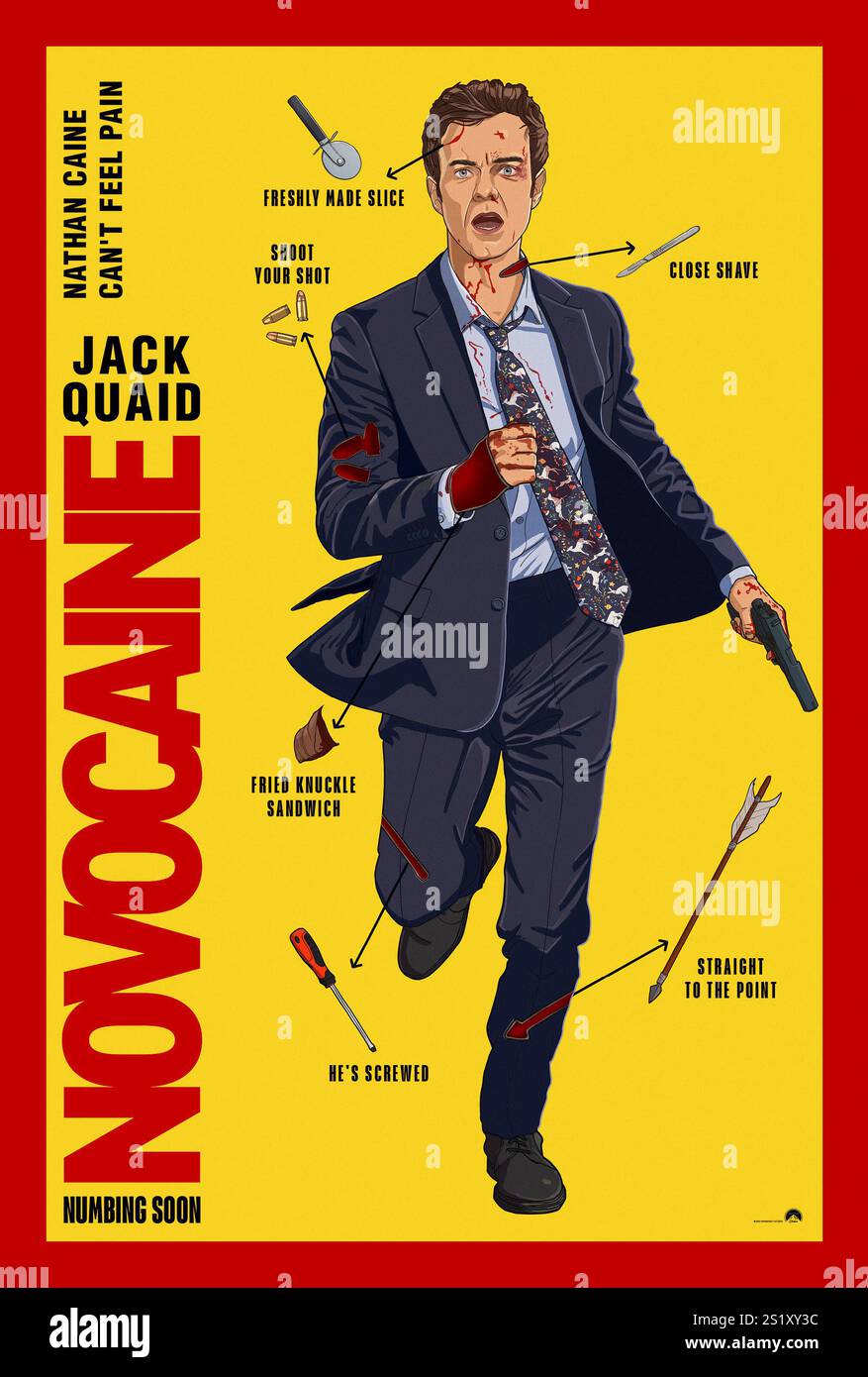 Novocaine 2025 robert olsen hi-res stock photography and images - Alamy