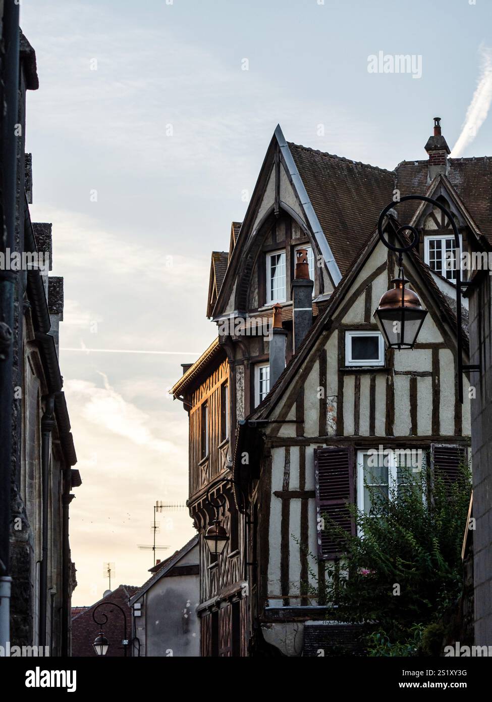 Margny-les-Compiegne is a beautiful town in France. Medieval town, old ...