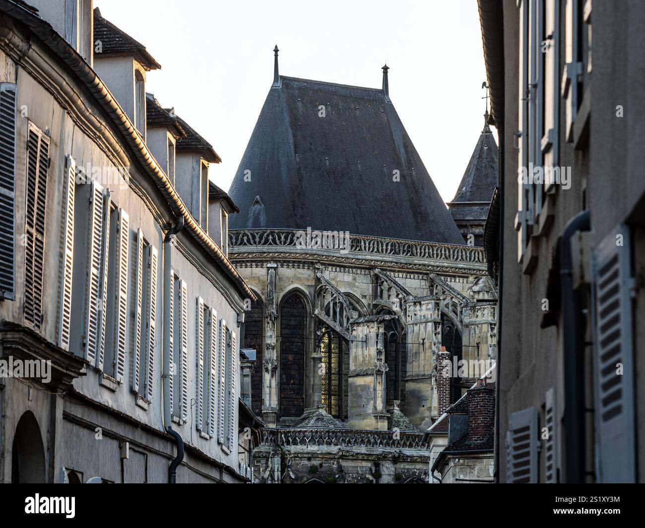Margny-les-Compiegne is a beautiful town in France. Medieval town, old ...